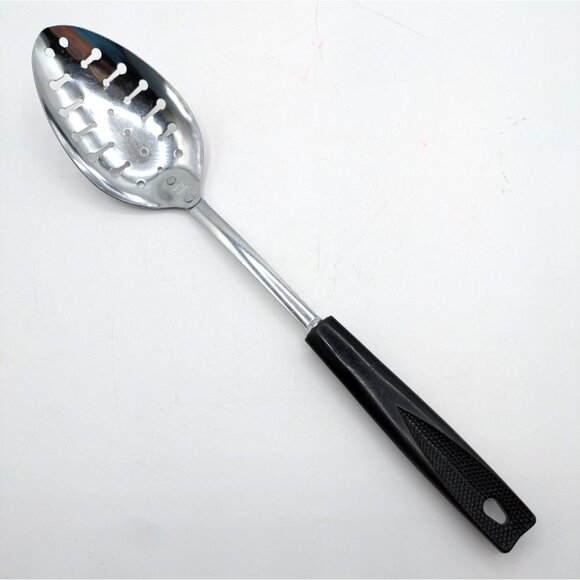 Ecko Unlimited | Kitchen | Vintage Ekco Keyhole Slotted Spoon Chrome ...